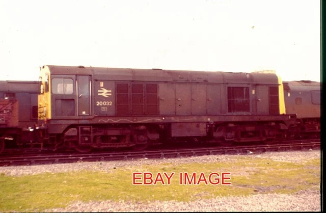 ORIGINAL 35MM SLIDE CLASS 20 LOCO NO 20032 AT MARCH 3/74 £4.00 ...