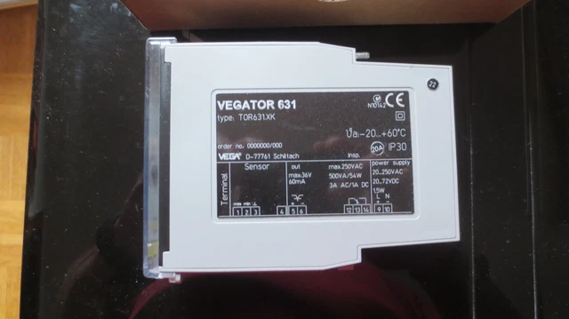 VEGATOR 631 VEGA , TOR 631.XK Auswertgerät Füllstandsmesseung EUR 90,00 ...