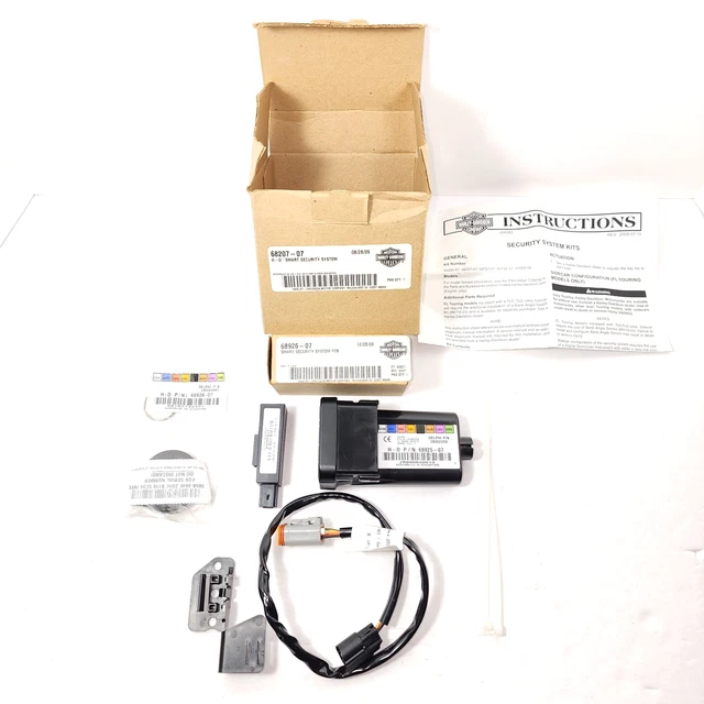 HARLEY DAVIDSON VSRC 07-17, 07-11 Dyna, & Softail Smart Security System ...