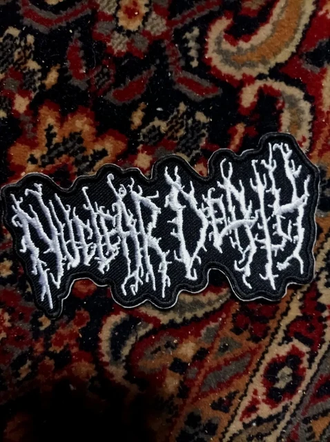 NUCLEARE DEATH SEWED 10cm Patch.driller Killer.Anti Cimex.Skitsystem ...