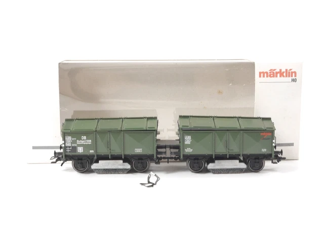MÄRKLIN H0 46010 Güterwagenset 2-tlg. Jubiläumswagen "10 Jahre Insider" DB / NEM EUR 57,99 ...
