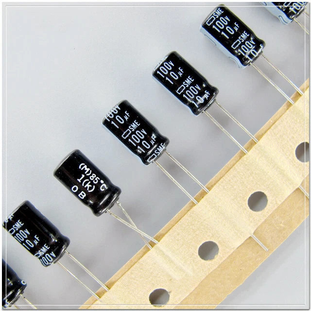NIPPON CHEMICON SME series 10uF/100V10uF fever audio capacitor 6.3X11mm ...