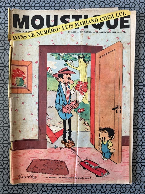 LE MOUSTIQUE 25/11/1954: Chez Luis Mariano/ Bep Van Klaveren/ OVNI ...