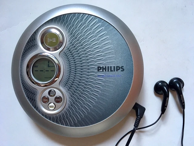 PHILIPS AX2400/02 ‘45 Seconds ESP’ Personal CD Player Discman - Tested ...