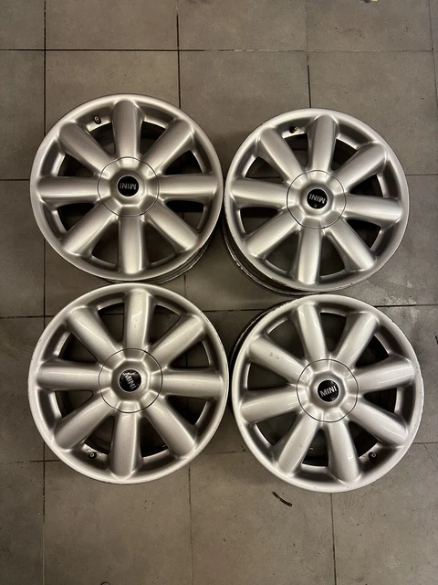 4 X R53 MINI Cooper S alloy wheels Ronal 7JX17 ET48 4X100 £200.00 ...