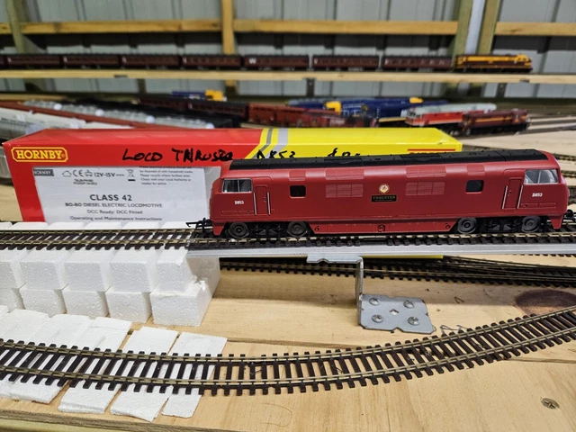 HORNBY CLASS 42 Bo-bo Diesel Electric OO Scale Model Locomotive $57.00 ...