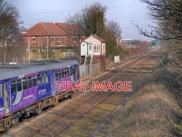 PHOTO NORTHERN Rail Pacer Dmu 142033 Passes The Signal Box At Rainhill ...