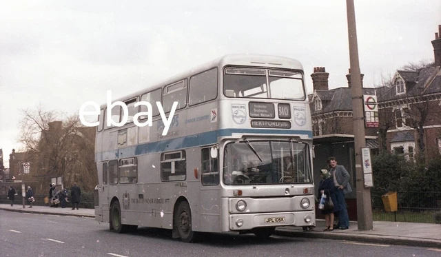 ORIGINAL 35MM BUS NEGATIVE OF LONDON COUNTRY LEYLAND ATLANTEAN AN5 ...