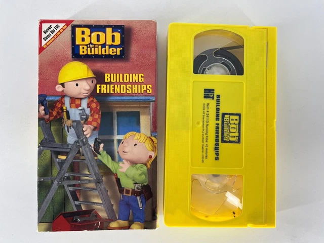 BOB THE BUILDER: Building Friendships Animated Vhs Video, 4 Episodes ...