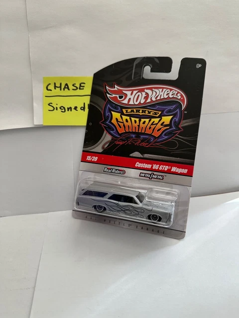 HOT WHEELS LARRY'S Garage Custom' 66 Gto Wagen Silver #15 Real Reiter Jagd N48 EUR 30,66 ...