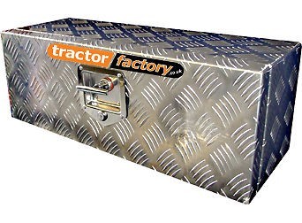 ALUMINIUM CHEQUER PLATE Tool Box Suitable For Ifor Williams Trailers ...