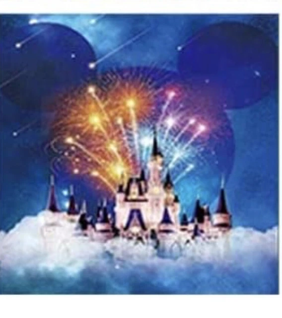 DISNEY CASTLE DIAMOND Art - G452 - BEAYIOU - Brand new £3.99 - PicClick UK