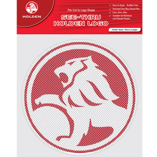 62779 HOLDEN LION Racing Motoring Logo See Thru Car Window Sticker ...
