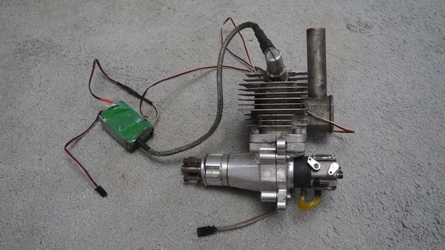 LARGE 50CC PETROL Rc Plane Engine With Ignition £36.00 - PicClick UK