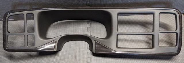 2003-2006 GMC YUKON Sierra Denali GRAY WOODGRAIN Dash Trim Bezel Panel ...