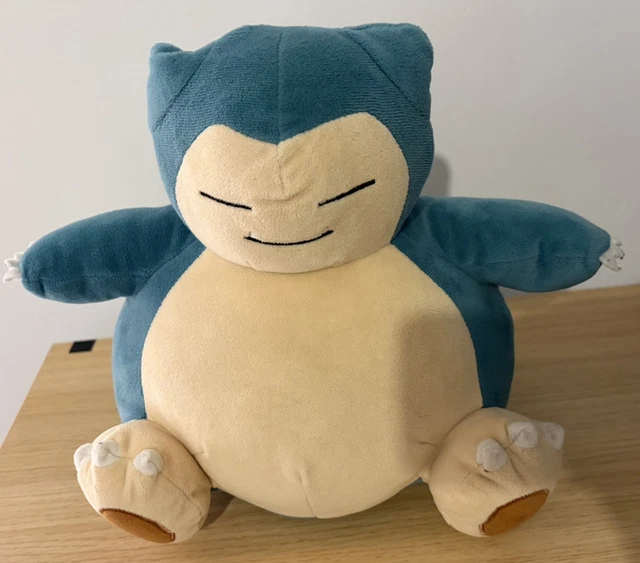 POKEMON 25CM SNORLAX Plush Soft Toy Teddy £9.99 - PicClick UK