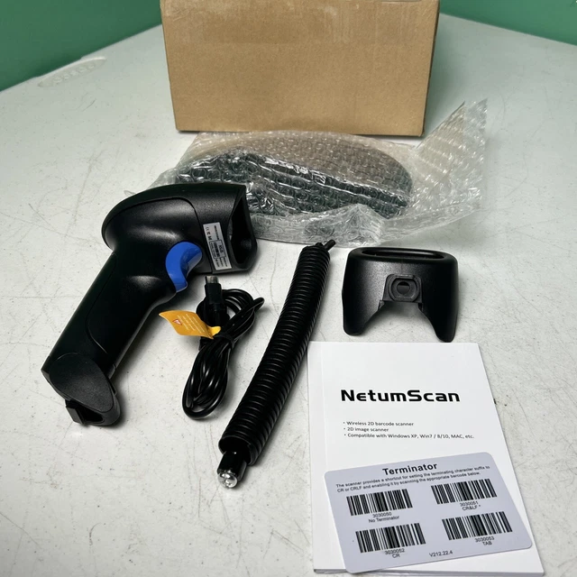 NETUMSCAN 2D BARCODE Scanner NSL8S with Holder $19.99 - PicClick