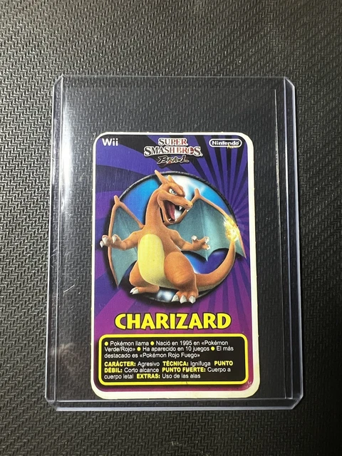 CHARIZARD POKÉMON CARD Exclusive from Nintendo Magazine (smash Bros ...