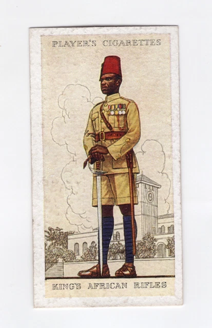 MILITARY UNIFORMS BRITISH Empire #44 Kings African Rifles East Africa ...
