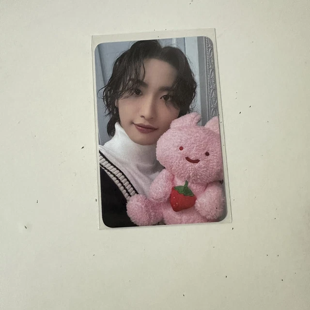EVERLINE ATEEZ SEONGHWA cat lucky draw official ep fin photo card pc ...