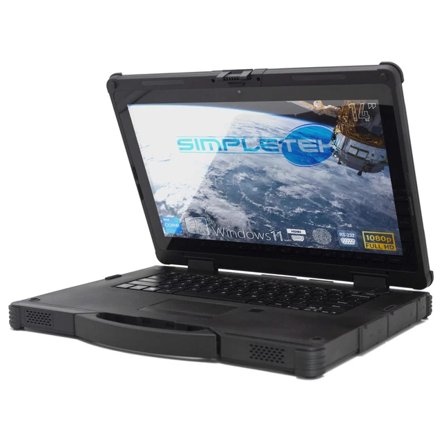 ORDINATEUR PORTABLE ROBUSTE 14 " Windows 11 FHD I7 8gb 240gb PC Porte ...