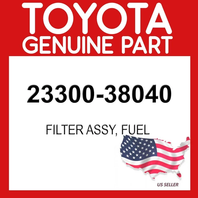 TOYOTA GENUINE 23300-50090 Filter Assy, Fuel Oem EUR 54,12 - PicClick FR