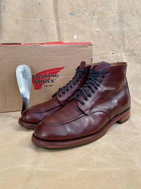 RED WING 9030 BECKMAN 6" EMBOSSED MOC rare made in usa casual smart ...
