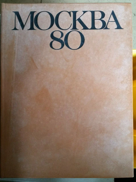 MOCKBA 80 OLYMPIA Olympische Spiele 1980 Moskau mehrsprachig NOK ...