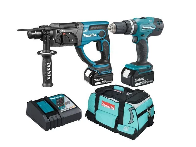 MAKITA DLX2025T LXT Kit Combo 18V 2 X 5.0Ah LI-ION MAKDLX2025T EUR 604 ...