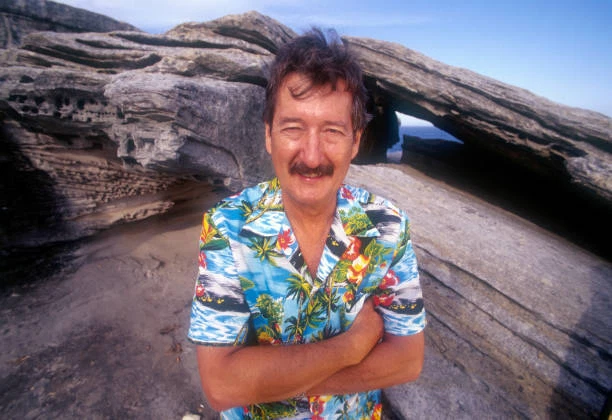 AUSTRALIAN ACTOR MICHAEL Caton at Bondi Beach on January 21, 1999 - Old ...