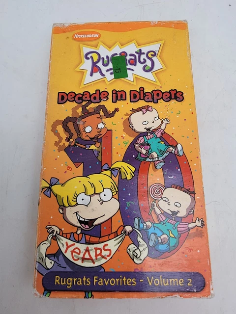 BANDE VIDÉO NICK Jr Rats Decade Diapers V. 2 VHS Nickelodeon EUR 7,93 ...