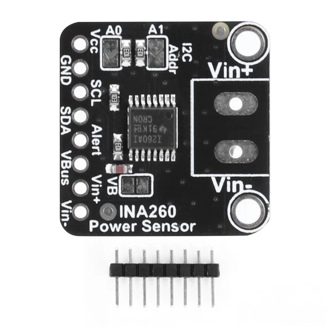 INA260 DETECTION SENSOR Module DC 3.3V-5V Current Power Sensor Portable ...