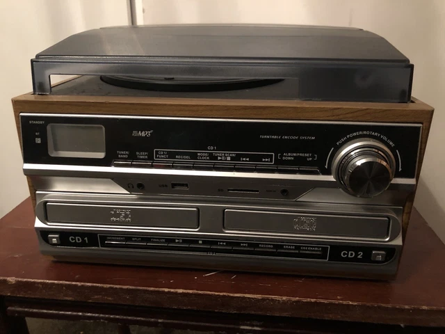 ZENNOX MULTI FUNCTION Hi-Fi Music System Turntable, Compact Record ...