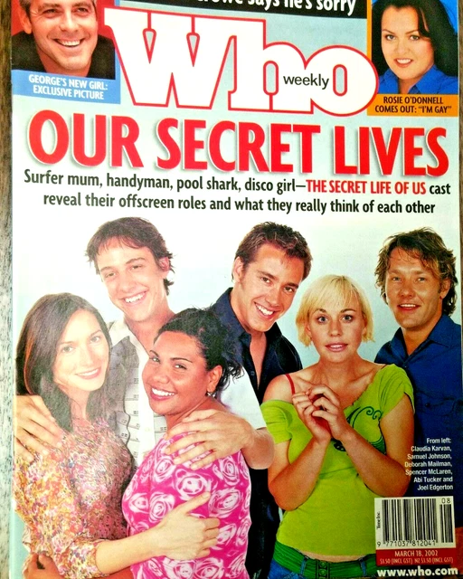 WHO WEEKLY MAGAZINE 02 Secret Life Us~Russell Crowe~Barbara Eden ...