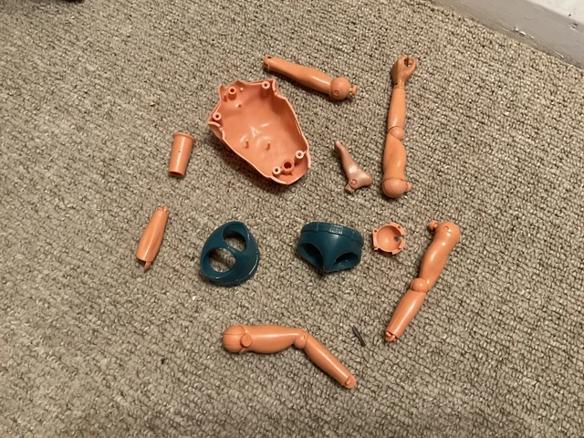 VINTAGE ACTION MAN Original Palitoy Parts Eagle Eye Lot £18.99 ...