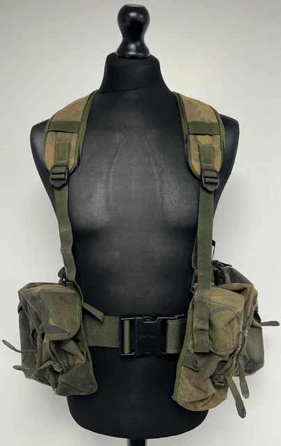 BRITISH MILITARY ISSUE DPM Camo PLCE Full Webbing Rig Belt System £39. ...