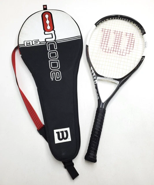 WILSON NCODE N6 Oversize Tennis Racquet Head Size 110" Grip 4 1/4" with ...