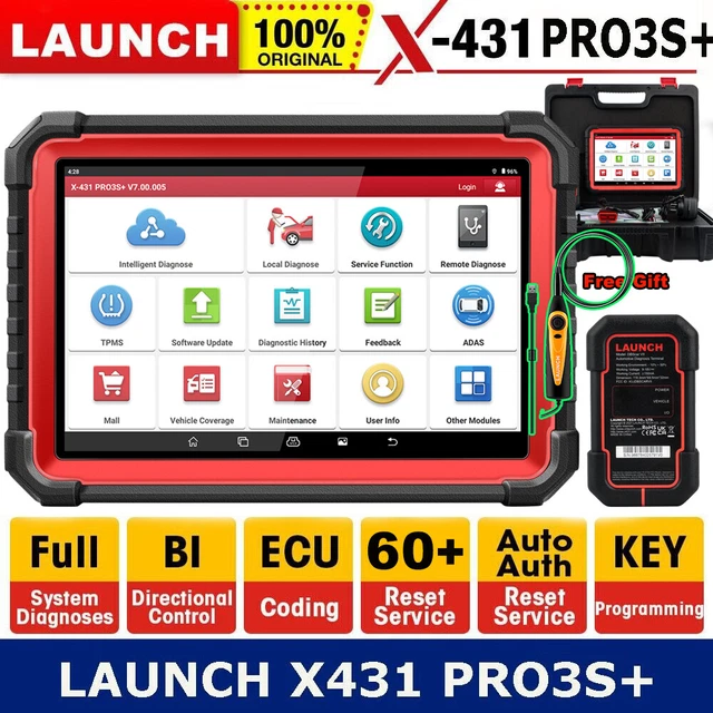 2024 LAUNCH X431 PRO3S+ V+ 5.0 PRO5 OBD2 Scanner Car Diagnostic Tool Key Coding £899.00 ...