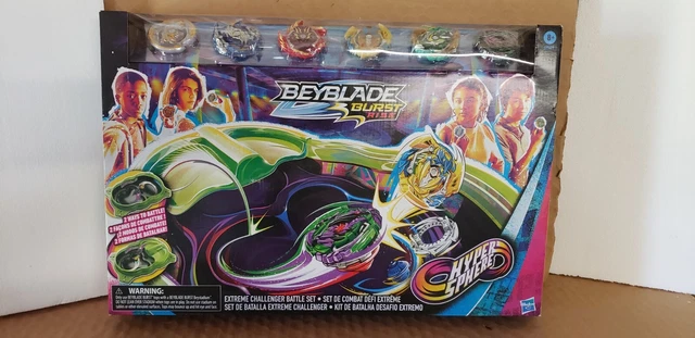 HASBRO BEYBLADE BURST Rise Hyper Sphere Extreme Challenger Battle Set ...