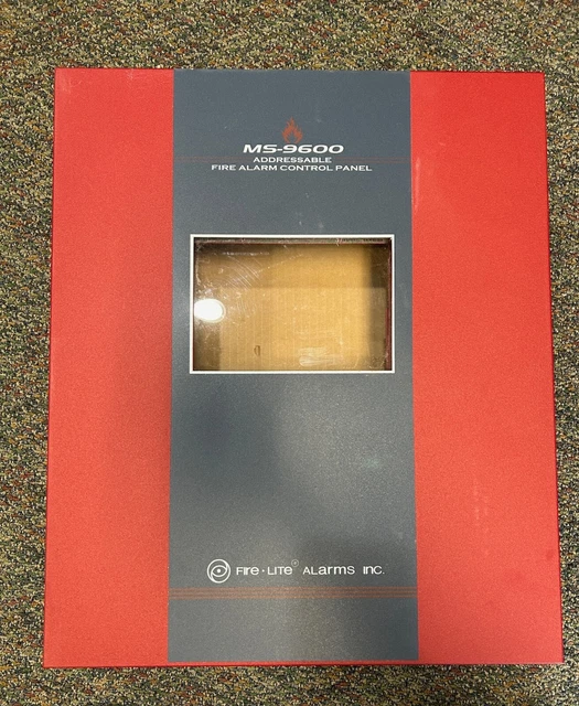 FIRELITE MS-9600 ADDRESSABLE Fire Alarm Control Panel Enclosure Only £ ...