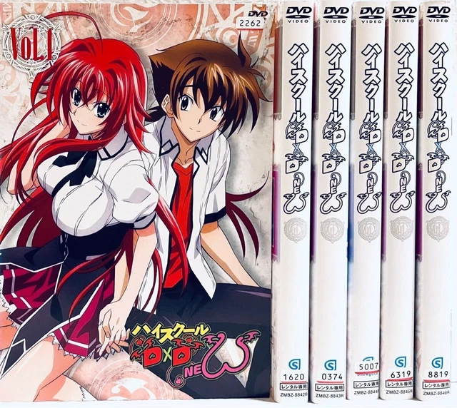 HIGH SCHOOL D×D NEW [6 volumes] Rental version DVD complete set anime £ ...