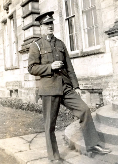 WW2 WORLD WAR Two military photograph original soldier portrait British ...