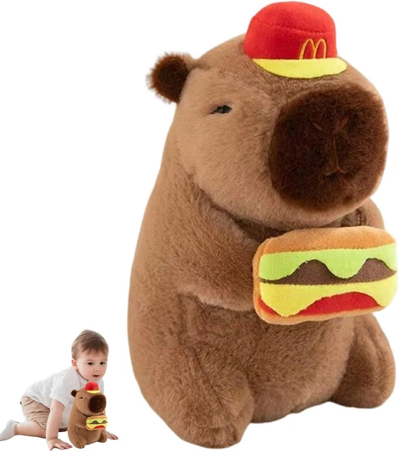 CAPYBARA TEDDY, CAPYBARA Stuffed Animal 22cm Adorable Soft Capybara ...