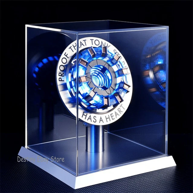 1:1 ARC MODEL Kit USB MK2 Mk1 Arc Reactor Vibration Induction LED Chest ...