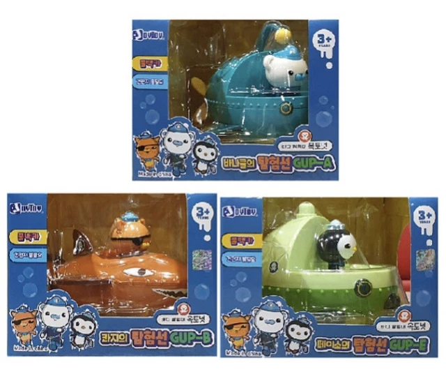 OCTONAUTS FIGURE TOYS Barnacles Kwazii Peso Explorer GUP A B E Pullback ...