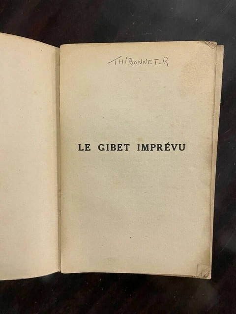 ANTHONY BERKELEY - Le Gibet Imprévu / La Maitrise du Livre 1948 EUR 6 ...