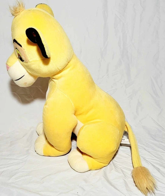DISNEY GIANT SIMBA Plush 18" Jumbo Disney Lion King Stuffed Animal X ...