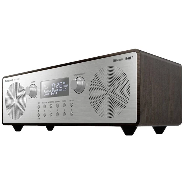 PANASONIC RF-D100BTEGT RADIO de table FM, DAB+ AUX, Bluetooth, DAB+, FM ...