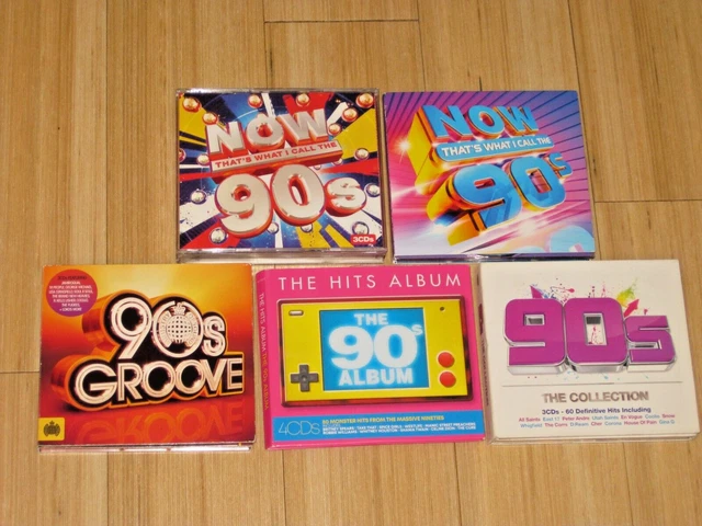 NOW THATS WHAT I Call 90s 90s The Collection 90s Groove The Hits 5 CD ...
