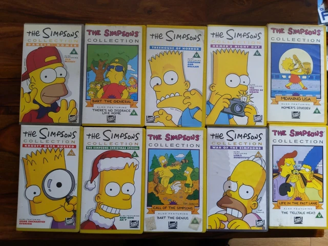 THE SIMPSONS COLLECTION VHS Video £59.00 - PicClick UK